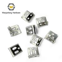 China Wholesale Price Custom 4-Hole Sofa Spring Clips Hardware Accessories Iron Furniture Serpentine Springs for sale