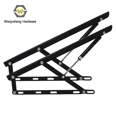 China Wanshengjin Hydraulic Bed Lifter Storage Bed Box Hinge Furniture Hardware Functional Accessories air Bed Lifting Mechanism for sale