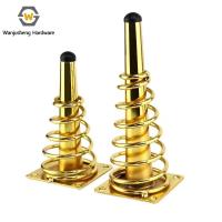 China Modern Luxury Gold Iron Sofa Legs Furniture Hardware Accessories for Dining & Hospital for Wood Table Cabinet TV for sale