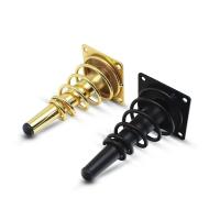 China Modern Luxury Gold Iron Sofa Legs Furniture Hardware Accessories for Dining & Hospital for Wood Table Cabinet TV for sale