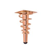 China Modern Luxury Gold Iron Sofa Legs Furniture Hardware Accessories for Dining & Hospital for Wood Table Cabinet TV for sale