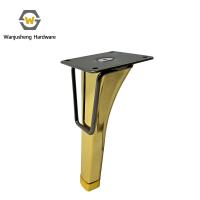 China Fashion Design Furniture End Table Iron Leg Sofa Conical Base Cabinet Leg Accessories for sale