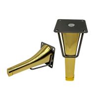 China Fashion Design Furniture End Table Iron Leg Sofa Conical Base Cabinet Leg Accessories for sale