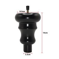 China Gourd-shaped Wooden Furniture Legs Sofa Beds Cabinets and Dining Tables High-quality Apartment Coffee Table Legs for sale