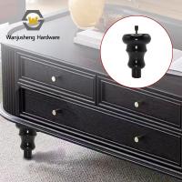 China Gourd-shaped Wooden Furniture Legs Sofa Beds Cabinets and Dining Tables High-quality Apartment Coffee Table Legs for sale