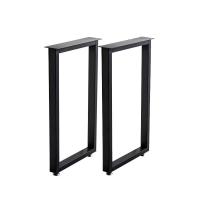 China Professional Hardware Home Desk Feet Square Table Frame Furniture Leg Metal Table Legs for sale