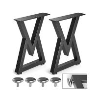 China Stylish Creative Iron Desk Feet Simple Table Legs Dining Room Hardware Stand Furniture Table Leg for sale
