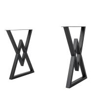 China Stylish Creative Iron Desk Feet Simple Table Legs Dining Room Hardware Stand Furniture Table Leg for sale