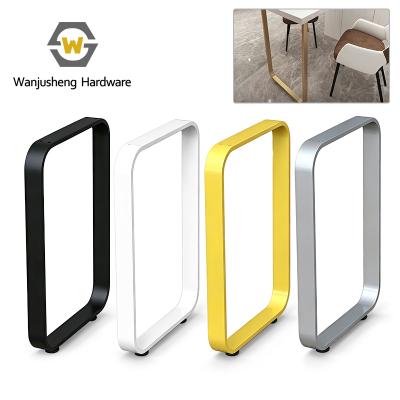 China Customizable Modern Curved Dining Table Legs Light Luxury Metal Iron Support Brackets Sturdy & Durable with Premium Quality for sale
