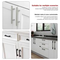 China Customizable Modern Minimalist Cabinet Drawer Handles Light Luxury Furniture Hardware Accessories Bedside and Wardrobe Pulls for sale
