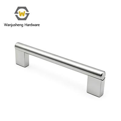 China European Style Stainless Steel Double-hole Handle for Wardrobe and Drawer Furniture Hardware Accessories for sale