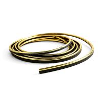 China Embedded P-type Bone Strip Inlaid Wire Fabric & Leather Furniture PVC Decorative Chair and Sofa Edge Wrapping Bone Strip for sale