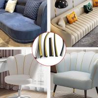 China Embedded P-type Bone Strip Inlaid Wire Fabric & Leather Furniture PVC Decorative Chair and Sofa Edge Wrapping Bone Strip for sale
