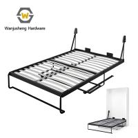 China Hardware Accessories for Modern Furniture Desk Murphy Wall Bed Frame Space-saving Hidden Bed for Small Houses for sale