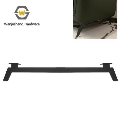 China Hot Selling Metal Sofa Legs Furniture Hardware Fittings Thickened High Load-Bearing Large Black Support Feet for Cabinets for sale