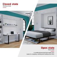 China Hardware Accessories for Modern Furniture Desk Murphy Wall Bed Frame Space-saving Hidden Bed for Small Houses for sale