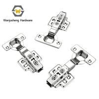 China Concealed Door Hinge for Furniture and Kitchen Hydraulic Soft-close Hinge for Wardrobe and Cabinet for sale