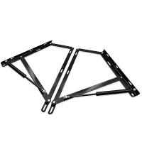 China Adjustable Hydraulic and Pneumatic Lifting Mechanism for Bed Frame Gas Strut Bracket for Upward-opening Storage Box for sale