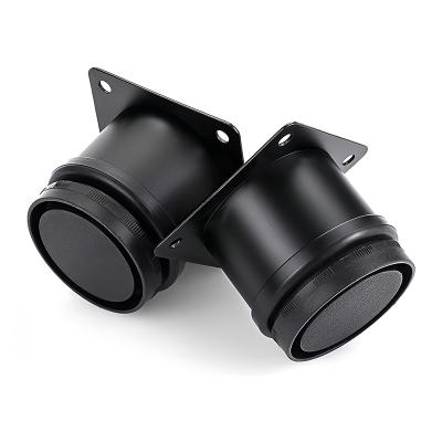 China Black Stainless Steel Adjustable Round Tube Cabinet Legs, Support Feet for Coffee Table & Sofa Furniture for sale