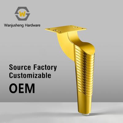 China Luxury Iron Cabinet Feet Furniture Support Legs Anti-slip Pads Durable Strong Bearing Capacity for Living Room Bedroom Sofa for sale