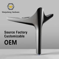 China Heavy-Duty Semicircular Fan-Shaped Metal Sofa Legs Modern Minimalist Furniture Hardware with Superior Rust Resistance for sale