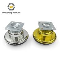 China Factory Direct Supply Heavy-Duty Metal & Plastic Base Caster Wheels for Round Rugs Cabinets & Sofa Legs for sale