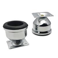 China Modern Minimalist 45mm Single-Layer Cup Sofa Legs Wine Glass Cabinet Feet Support Legs for TV Stands & Coffee Tables for sale