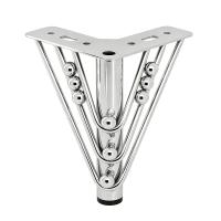 China Light Luxury Metal Sofa Legs Gold Coffee Table & TV Cabinet Feet Bathroom Nightstand Legs Furniture Hardware Fittings for sale