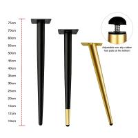 China Light Luxury Extended Metal Table Leg Brackets Adjustable Support Legs for Dressing Tables Stools and Bathroom Cabinets for sale
