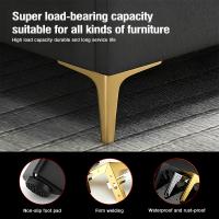 China European Light Luxury Furniture Cabinet Metal Support Legs Sofa & Table Legs Furniture Support Feet for sale