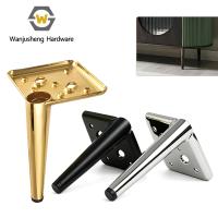 China Thickened L-shaped Metal Sofa Legs Light Luxury Support Feet for Chairs and Coffee Tables Cabinet Hardware Fittings for sale