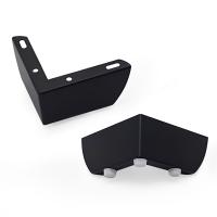 China 2-in-1 L-shaped Right-angle Hardware Support Legs for Sofa and Tea Table Metal Furniture Heightening Base Feet for sale