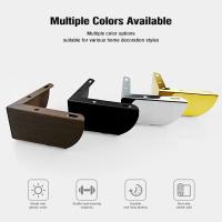 China 2-in-1 L-shaped Right-angle Hardware Support Legs for Sofa and Tea Table Metal Furniture Heightening Base Feet for sale