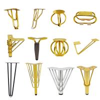 China Custom Furniture Hardware Metal Iron & Steel Sofa Support Legs New Style Furniture Heightening Leg Accessories for sale