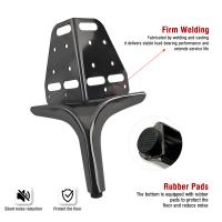 China Heavy-Duty Metal Sofa Riser Legs with 115mm Brackets Cabinet & Coffee Table Legs Furniture Hardware Fittings for sale