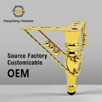 China Modern Light Luxury Support Legs for Coffee Tables Minimalist Sofa Legs Wire Rod Furniture Hardware Feet with Steel Balls for sale