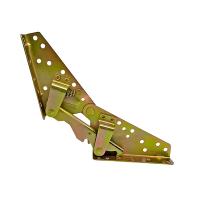 China Multifunctional Sofa Backrest Folding Hinge Black Dual-purpose Butterfly Hinge Sofa Bed Adjuster Hardware Hinge for sale