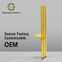 China New Minimalist Sofa Hardware Accessories Triple Straight Tube Light Luxury Metal Support Legs for Coffee Tables & Cabinets for sale