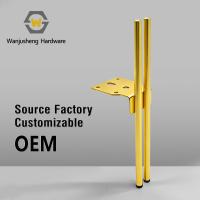 China Light Luxury Minimalist Sofa Hardware Accessories Double Straight Tube Metal Chopstick Support Legs for Tables & Sofas for sale
