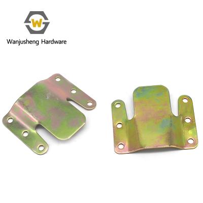 China Thickened Sofa Latch Sofa Insert Buckle Connector Woodworking Furniture Mountain-shaped Clip Anti-shift Fixator for sale