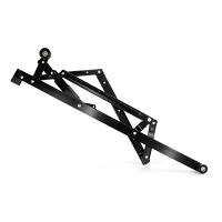 China Space-Saving Multifunctional Furniture Fittings Silent Sliding Sofa Bed Conversion Lifting Mechanism Iron Hinge with Casters for sale