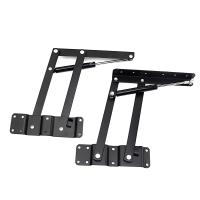 China Multifunctional Hinge Lifting Support Foldable Storage Hydraulic Buffer Lifting Bracket for Coffee Table & Desktop for sale
