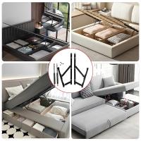 China Hydraulic Pneumatic Bed Support Bracket High Storage Bed Lifter Lifting Mechanism for Tatami Storage Bed Box for sale