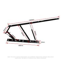 China Adjustable Folding Bed Hydraulic Lifting Mechanism Gas Spring Lifting Hinge Storage & Folding Furniture Accessories for sale