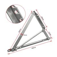 China Thickened Foldable Spring Lifting Sofa Bed Hinge Hardware Functional Fittings & Air Bed Lifting Mechanism for sale