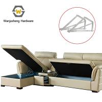 China Thickened Foldable Spring Lifting Sofa Bed Hinge Hardware Functional Fittings & Air Bed Lifting Mechanism for sale