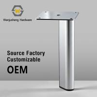 China Oval Tubular Cabinet Legs Heavy Iron Furniture Feet Hardware Fittings for Hotel Dressers TV Cabinets and Bathroom Cabinets for sale