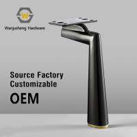 China Modern Minimalist Electroplated Metal L-Shaped Support Legs for Sofas & Coffee Tables Anti-Slip Furniture Leg Hardware Fitting for sale