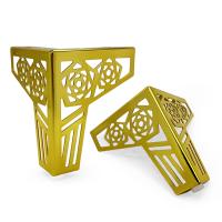 China Shiny Chrome Metal Table Legs Furniture Sofa Iron Table Legs Gold Metal Iron Sofa Feet Metal Furniture Legs for sale
