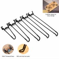 China Heavy-duty Portable Foldable Table Leg Brackets Iron Wire Furniture Leg Accessories for Outdoor Camping Tables for sale